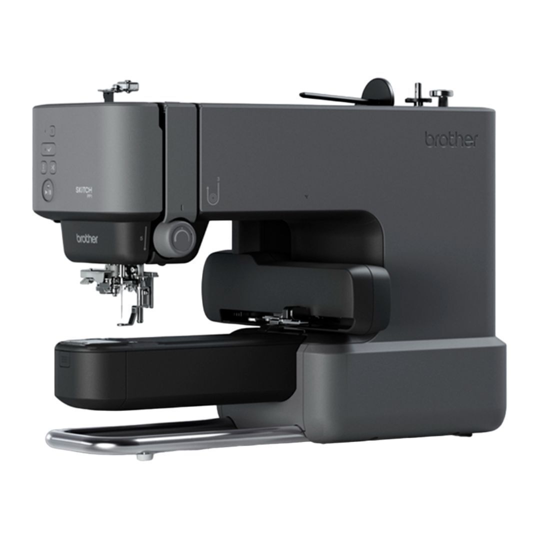 Brother Skitch Single-Needle Embroidery Machine with Artspira ...