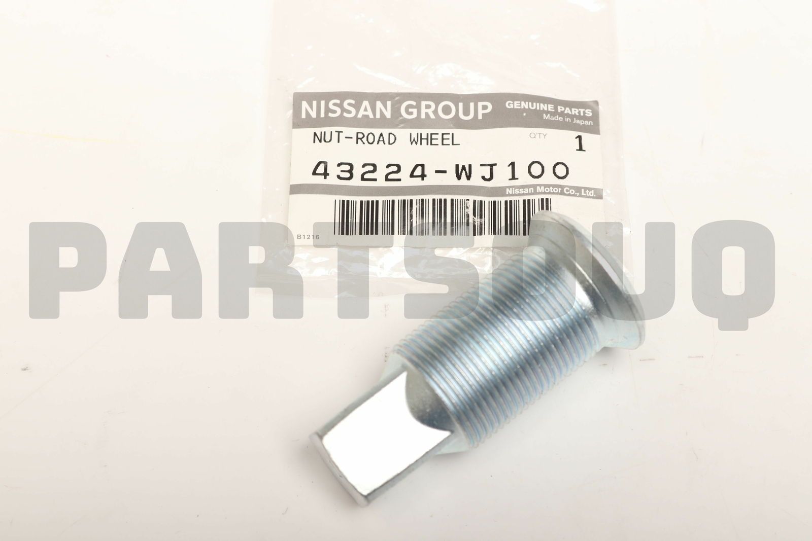 43224WJ100 Genuine Nissan NUT-ROAD WHEEL 43224-WJ100 | eBay