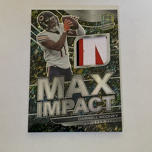 2021 Panini Spectra Darnell Mooney Max Impact Neon Splatter /8 - 3 ...