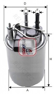 Fuel Filter for Nissan:JUKE,PULSAR 16400-1KB2B | eBay