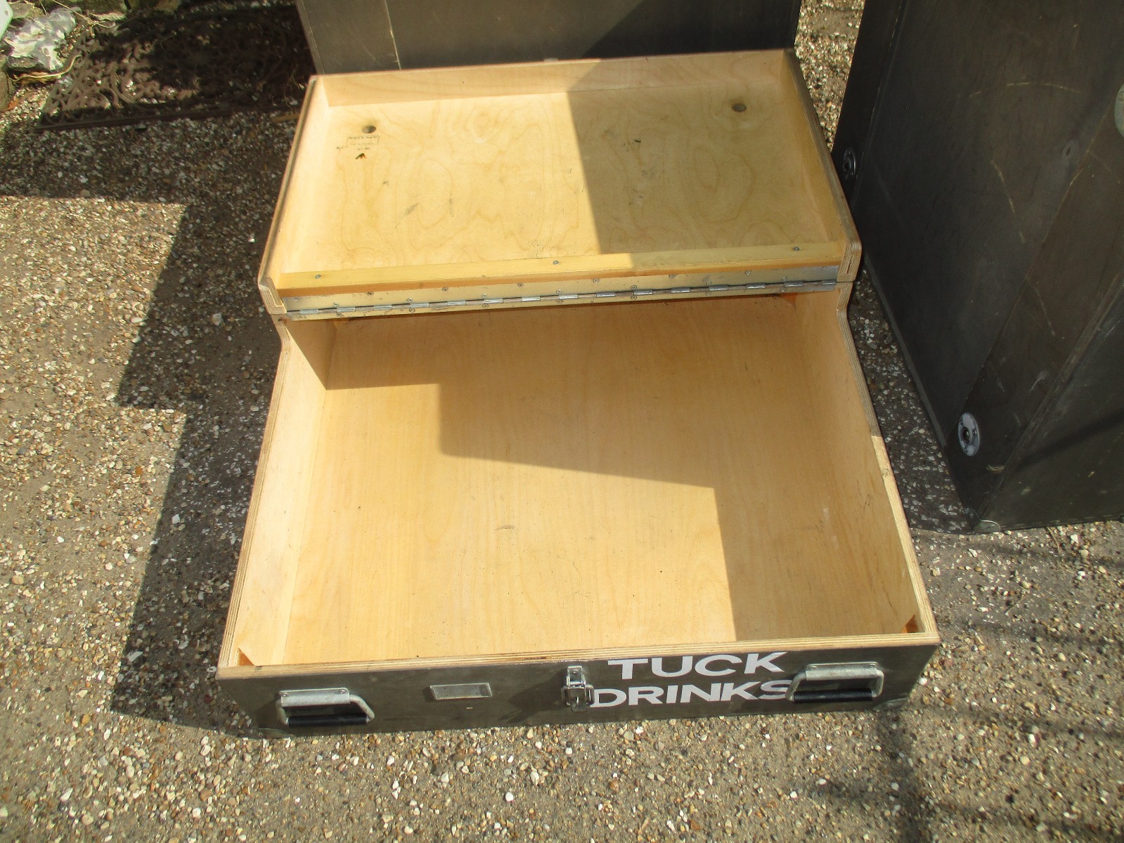 MOD Military surplus large wooden storage boxes 80cm x 25cm x 74cm - 3 ...