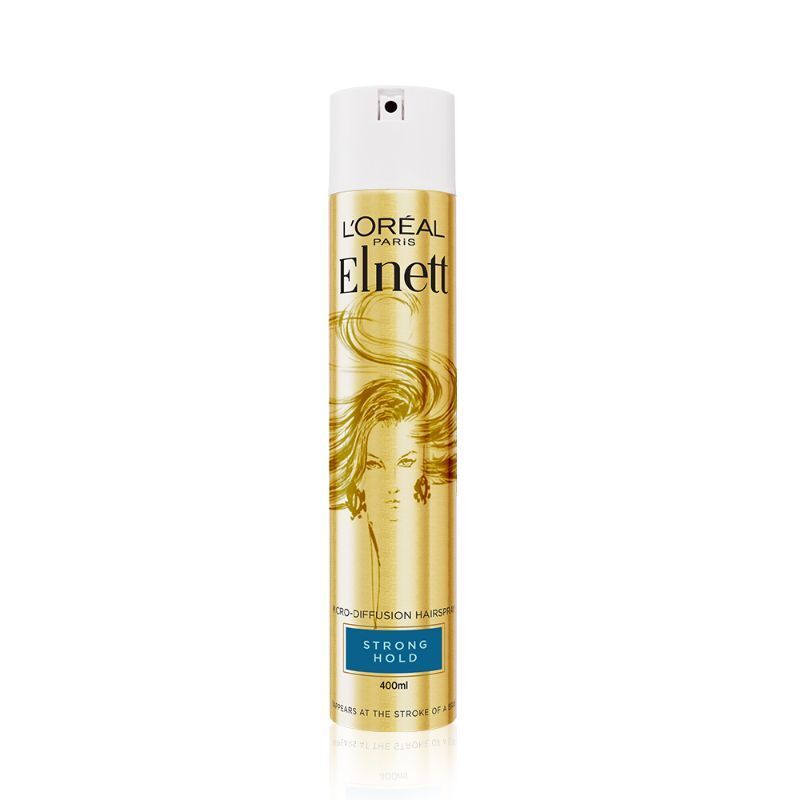 L'Oreal Paris Elnett Strong Hold Hair Spray For All Hair Types 400ml | eBay