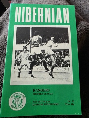Hibernian V Rangers 29th March 1978 | eBay UK