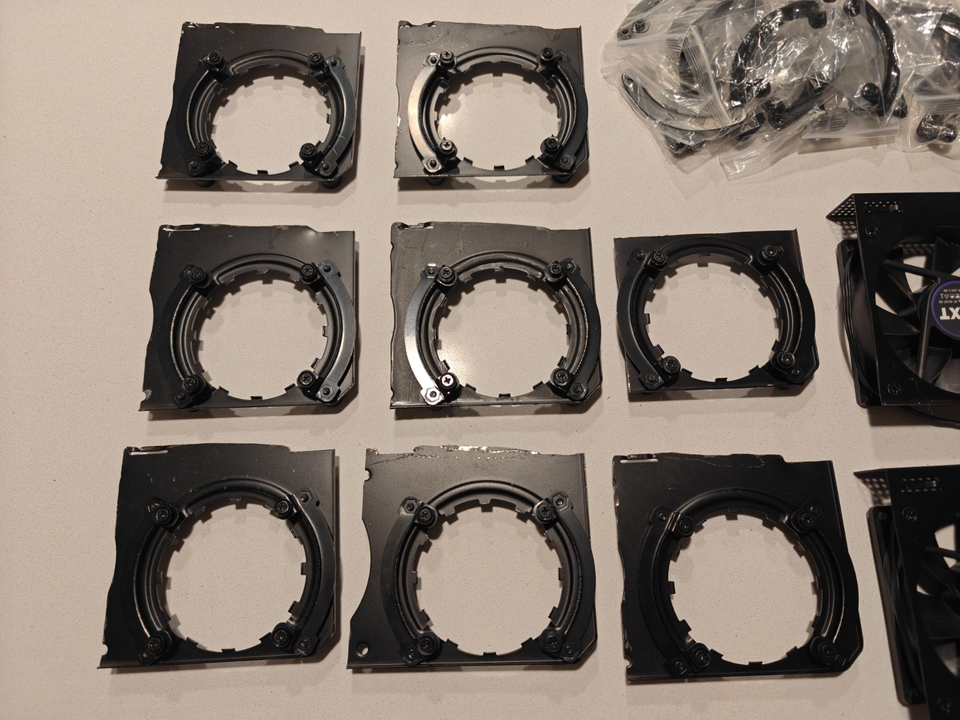 BULK (12) NZXT Kraken G12 GPU AIO Asetek Mounting Kits | eBay