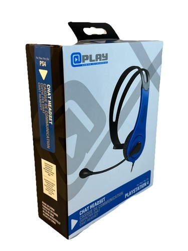 New PlayStation 3 Chat Adjustable Headset PS3 Gaming Headphones NIB ...