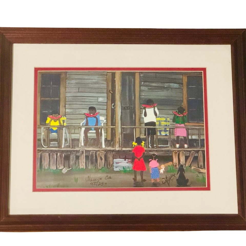 Maurice Cook Signed Ltd Edition Print 45/250 | 1995 African American ...