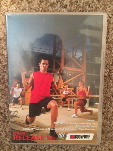 Les Mills BODYPUMP 56 CD, video, notes body pump Partial kit | eBay