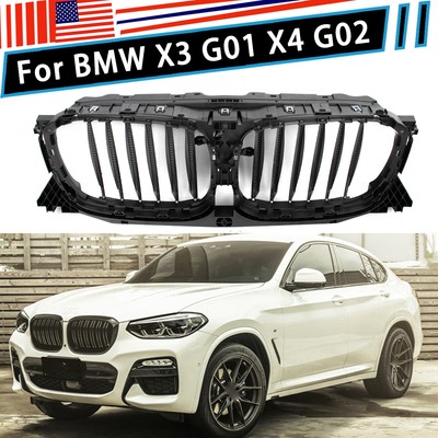Front Active Air Shutter Grille With Motor 51137497227 For BMW X3 G01 ...