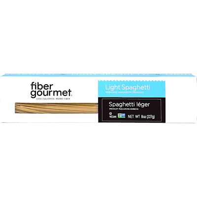 Fiber Gourmet Pasta Light Spaghetti 8oz Pack of 12 | eBay