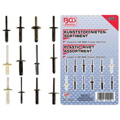 Assortiment 235Pz Clip Pour Automotive - Code BGS9054 FBGS9054 BGS ...