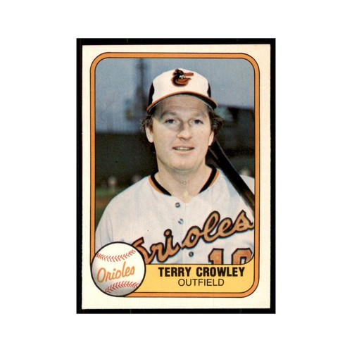 1981 Fleer Terry Crowley Baseball Cards #190 | eBay