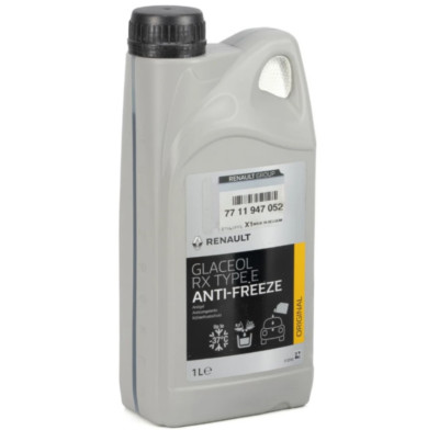 Renault Genuine Antifreeze Coolant 1L 1 Litre Glaceol RX Type E Blue ...