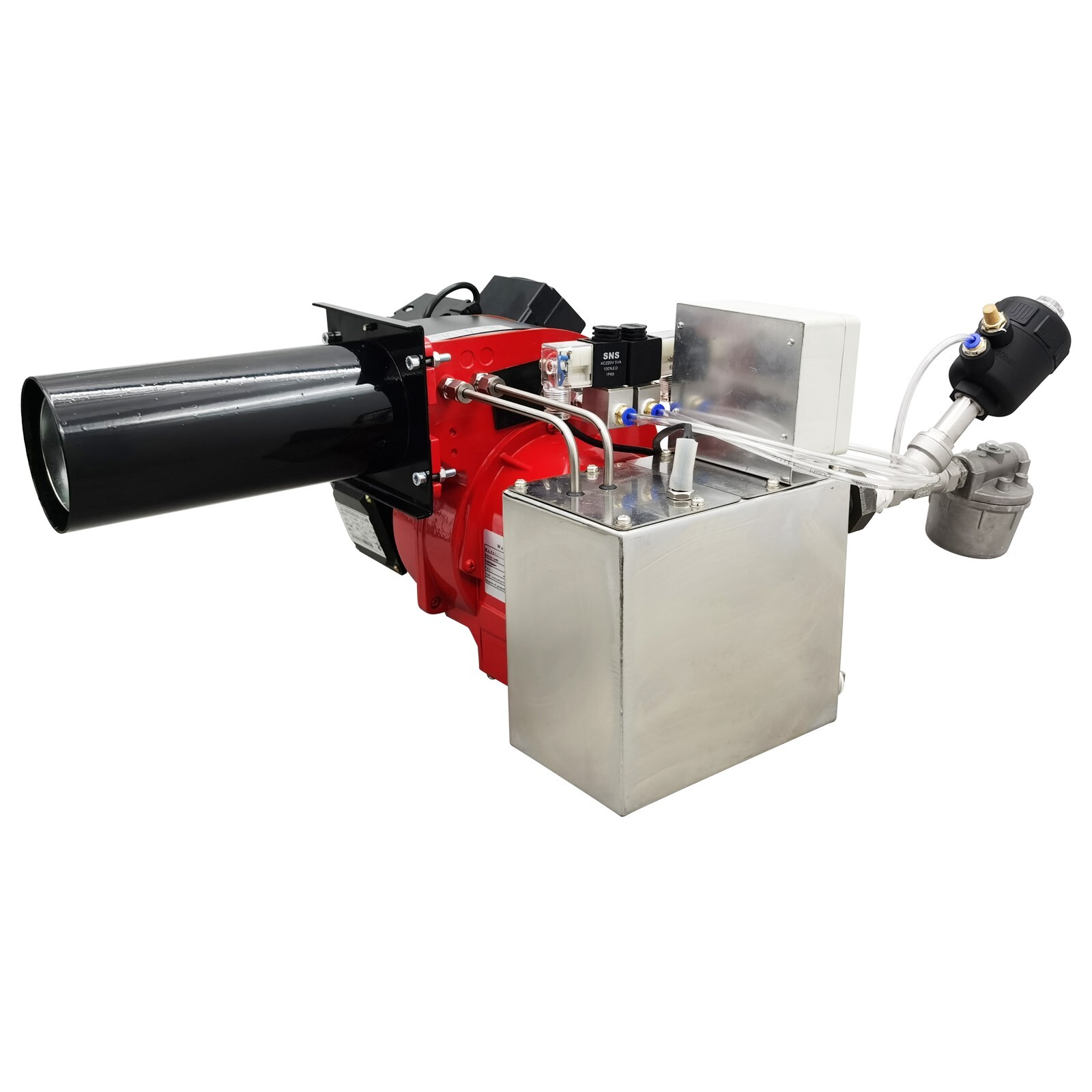 Waste Oil Diesel Oil Heater Combustion Engine Air Atomizing Burner 220V ...