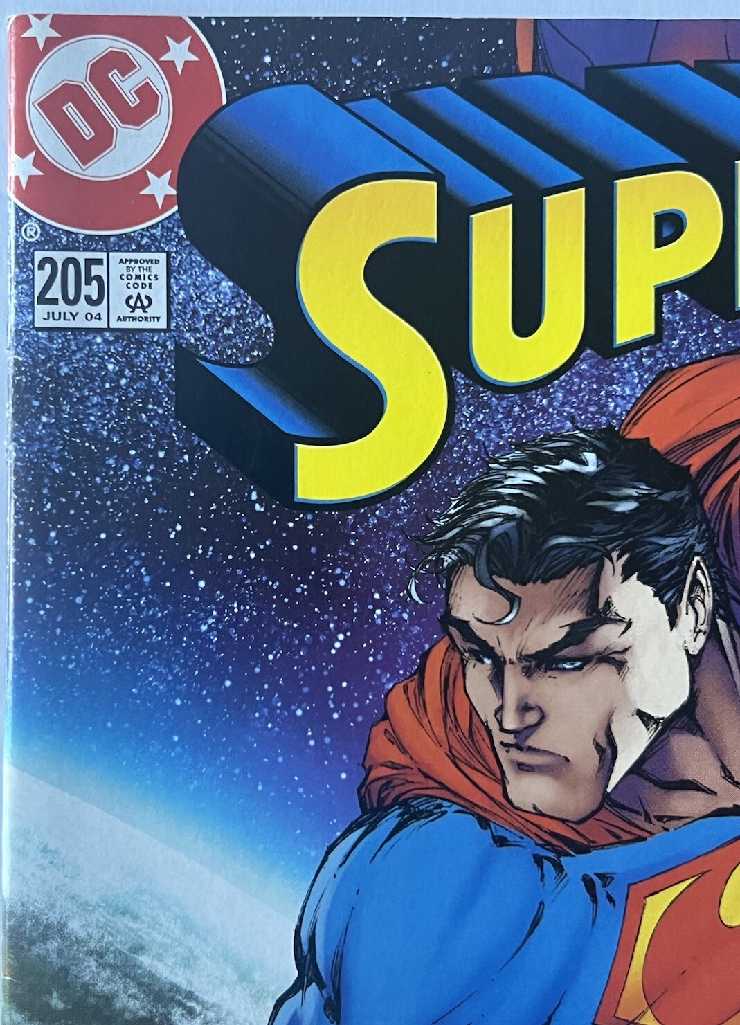 SUPERMAN # 205 NM JIM LEE BRIAN AZZARELLO DC COMICS 2004 MICHAEL TURNER ...