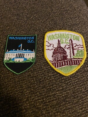 VTG WASHINGTON DC Souvenir Patches | eBay