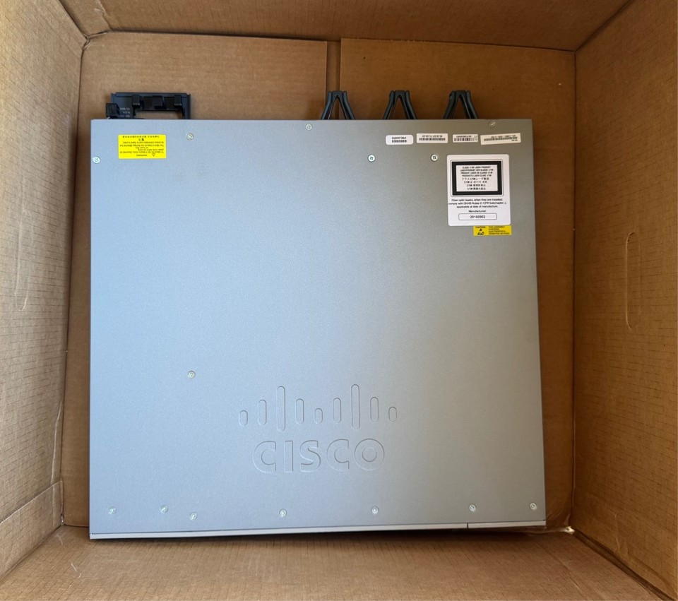 Cisco WS-C3850-12XS-E Switch Catalyst 3850 12x 10GB SFP+ 1x Module Slot ...
