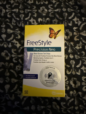 Freestyle Precision Neo Blood Glucose 50 Test Strips Exp2026-03-31 ...