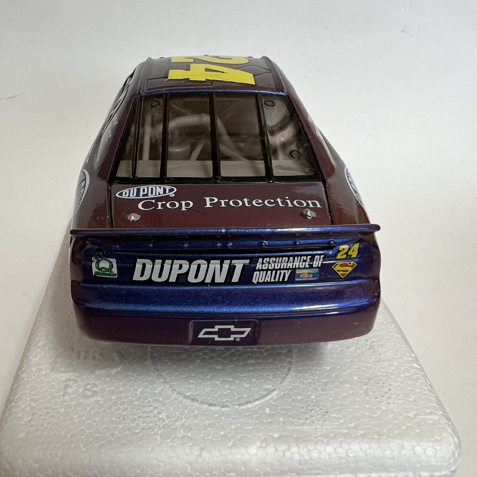 1999 Jeff Gordon Superman Dupont NASCAR Diecast Car 1:24 ACTION Limited ...