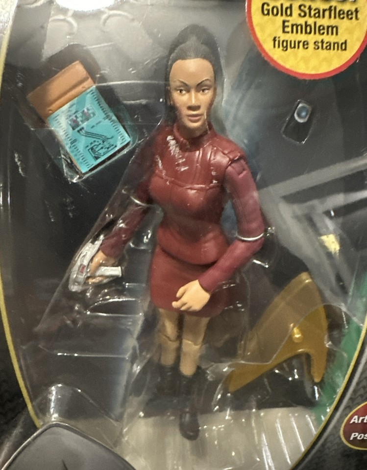 Playmates Star Trek Warp Collection Cadet Uhura 2009 Action Figure #rr1 ...