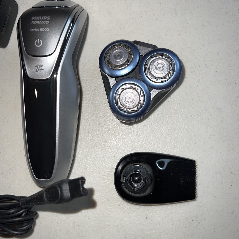 Handle & Case Only- Philips Norelco 6000 Mens Electric Wet Dry Shaver ...