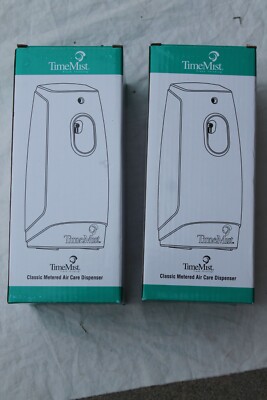 2 Pack Time Mist Classic Metered Air Care Dispenser-White | eBay