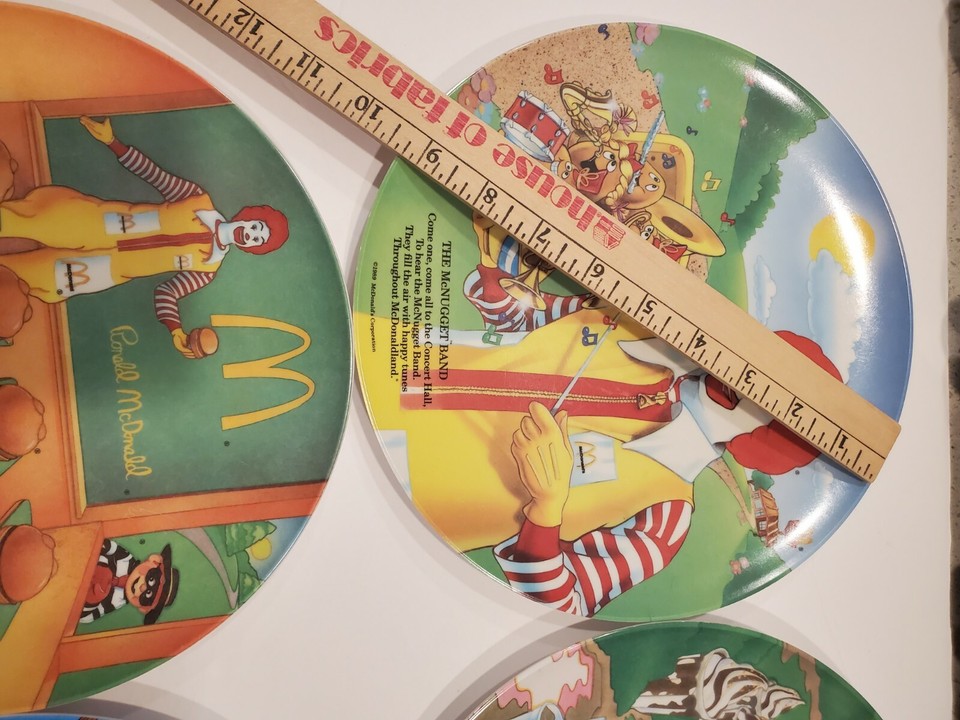 4 McDonald's Melamine Plates | eBay