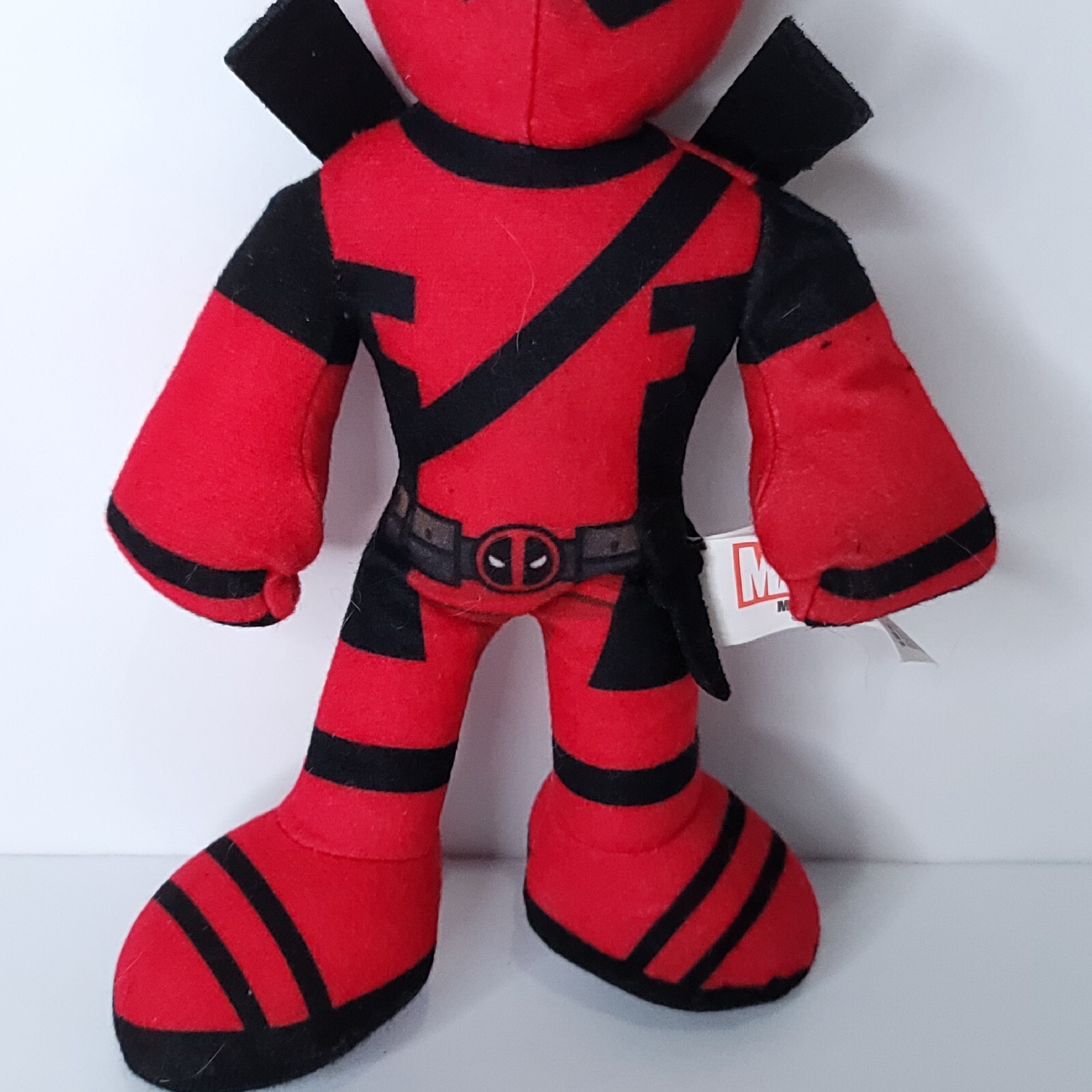 Marvel's Deadpool 9" Red Plush Stuffed Animal Avengers Red Black | eBay