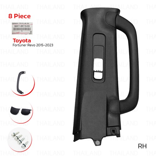 For Toyota Hilux Revo 2015 - '23 Rh Black Handle Garnish Pillar Assist ...