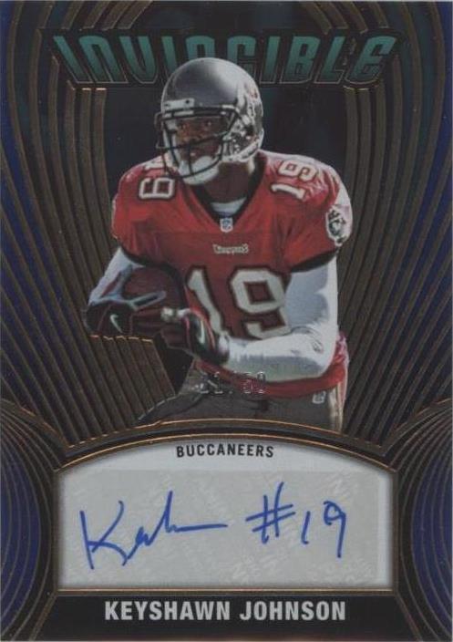 2022 Panini Chronicles - Invincible Autographs Keyshawn Johnson #INV ...
