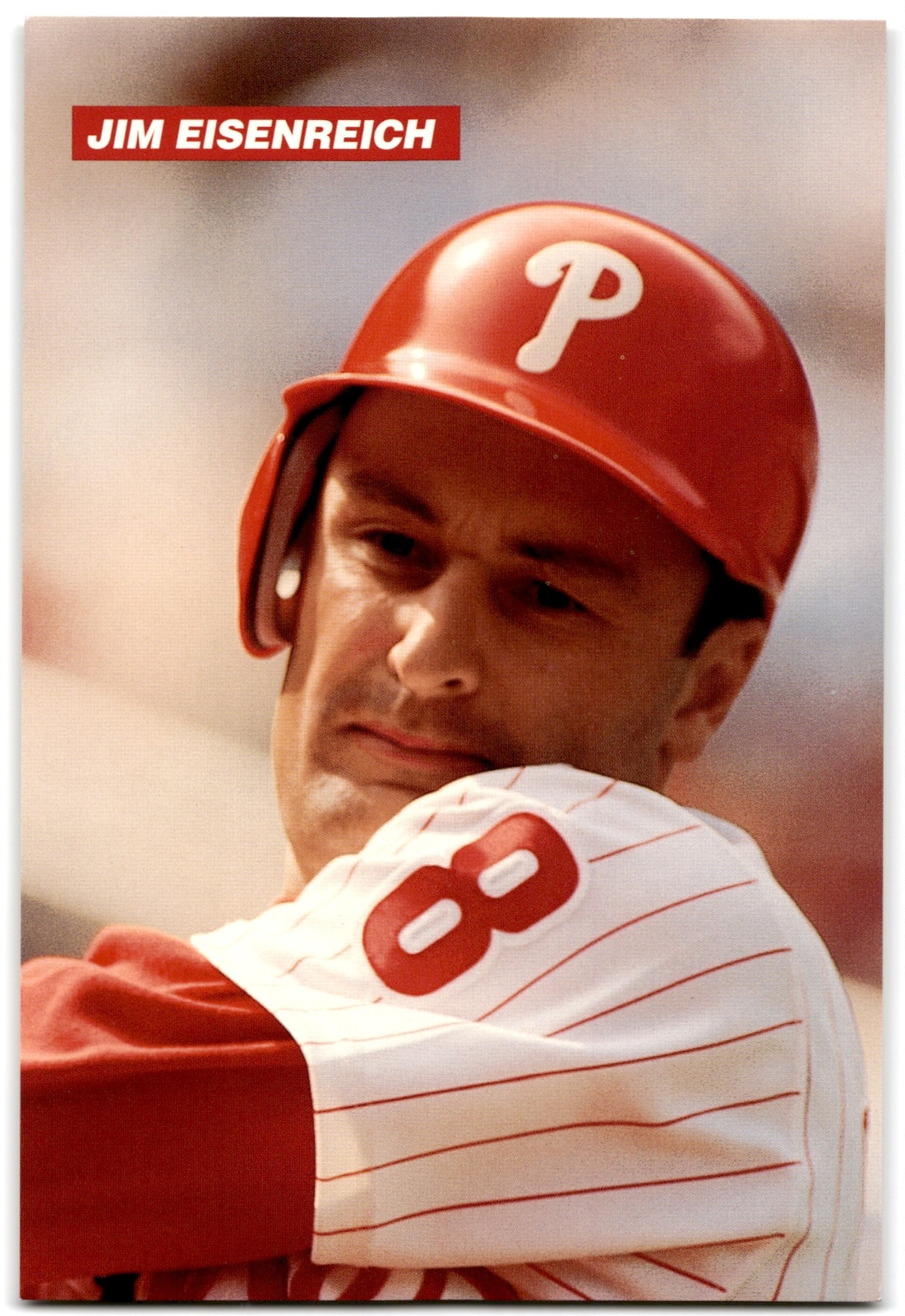 1995 Philadelphia Phillies Photocards Jim Eisenreich | eBay