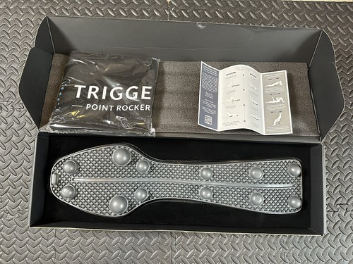 Trigger Point Rocker Back Pain Reduction and Muscle Strengthening Black ...