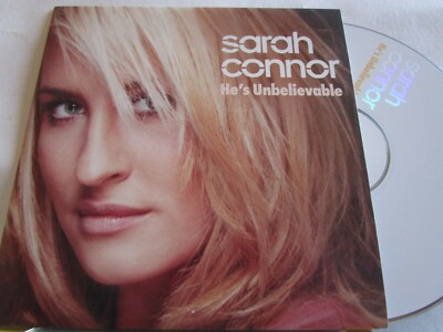 Sarah Connor He's Unbelievable Epic XPCD2954 Promo 2004 CD Single | eBay