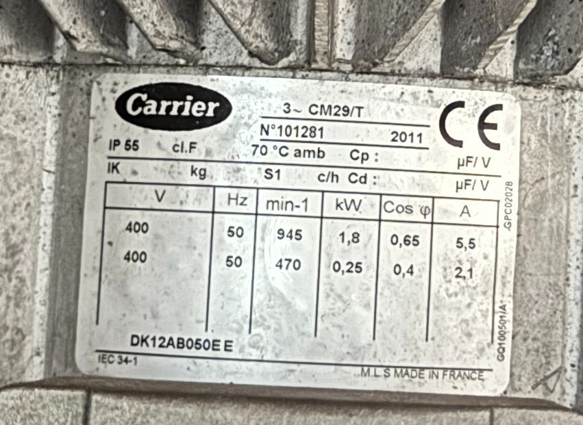 EMERSON LEROY SOMER CARRIER CM29/T 400V 1.8kW NEW SURPLUS | eBay UK