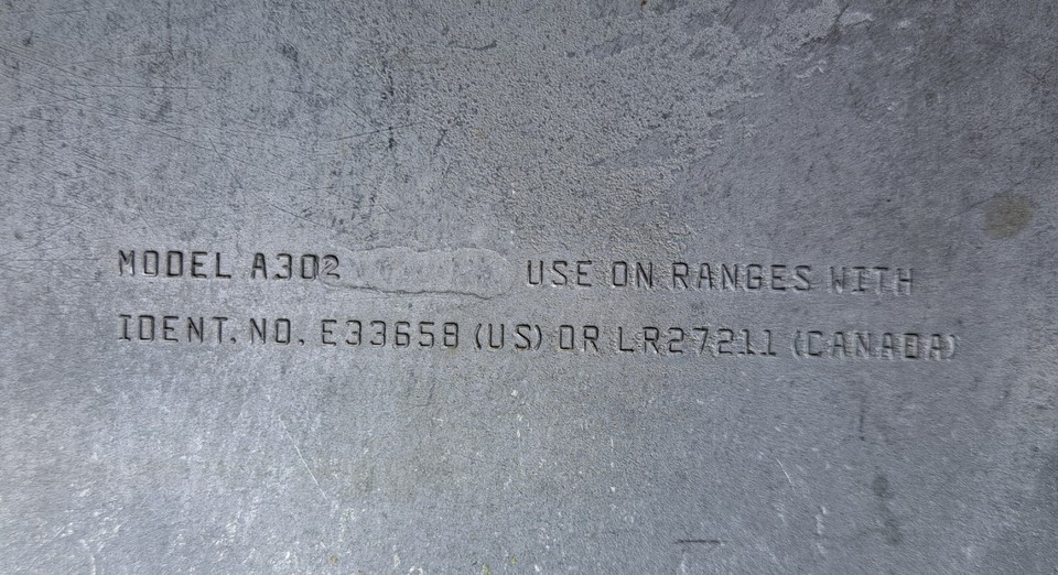 Jenn Air Griddle A302 BIN13 | eBay