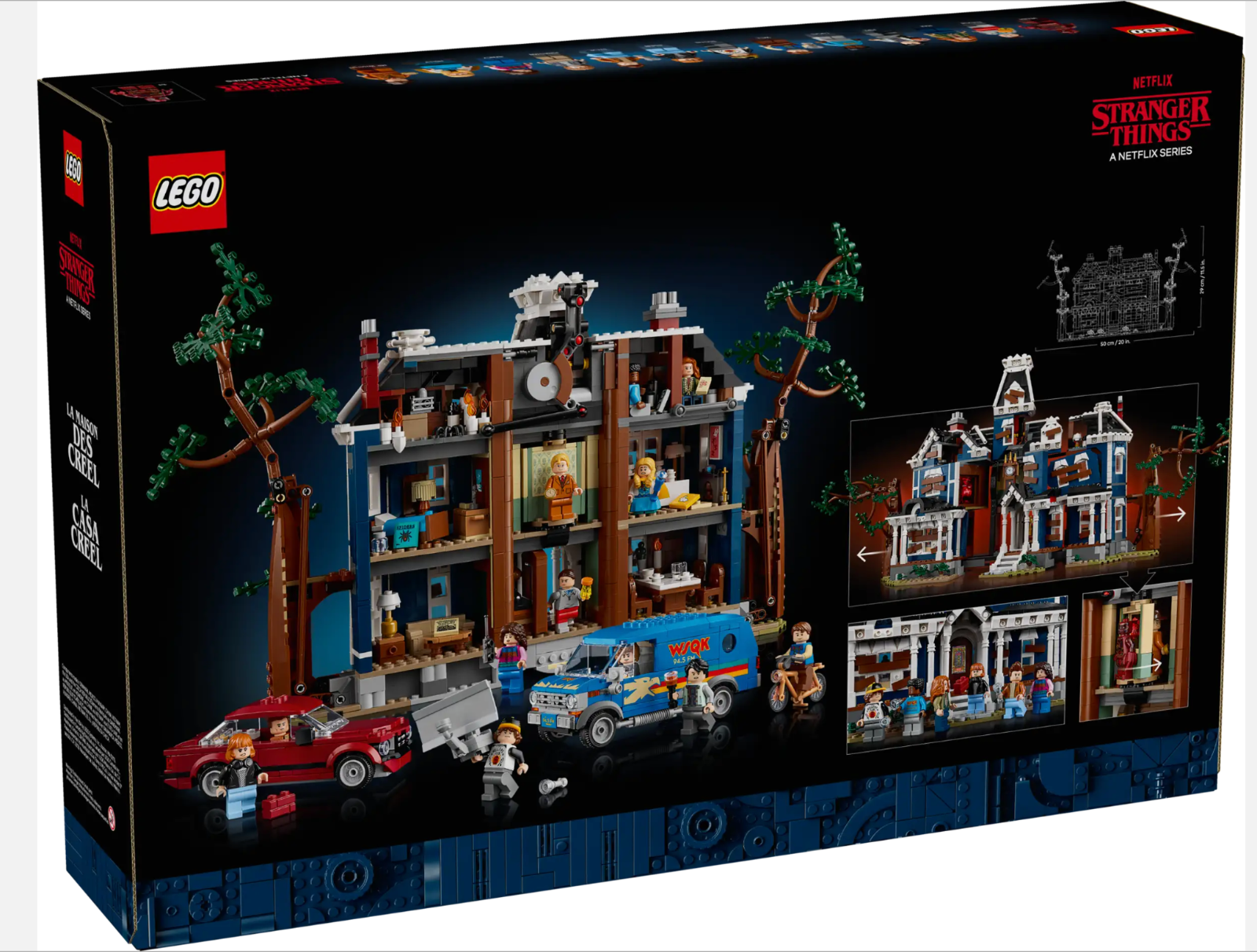 LEGO Icons #11370 Stranger Things BOX & MANUAL ONLY - NO BRICKS Great ...