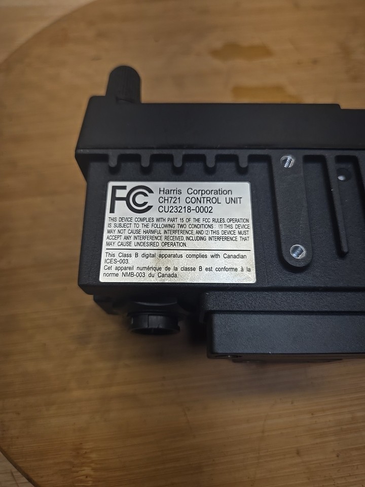 Harris XG-75M MAMW-SDMXX 700/800 MHz M7300/M5300 Radio + CH721 Control ...