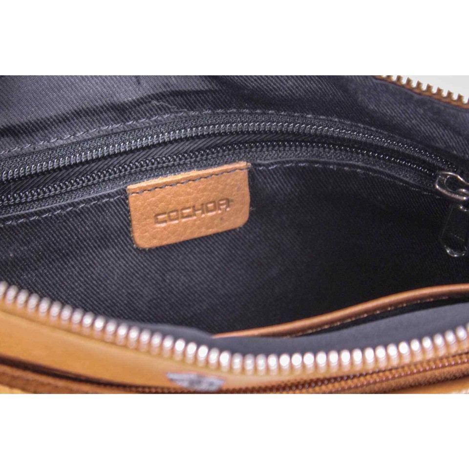 Cochoa Brown Leather Crossbody Purse Travel Bag Adjustable Strap | eBay