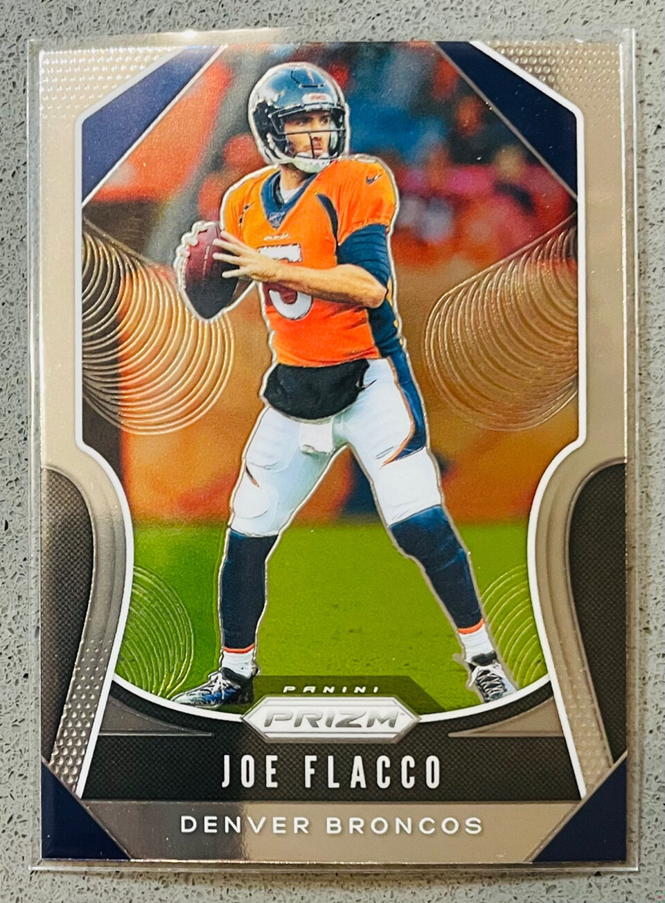 2019 Panini Prizm Football NFL #202 Joe Flacco Base Card Baltimore ...
