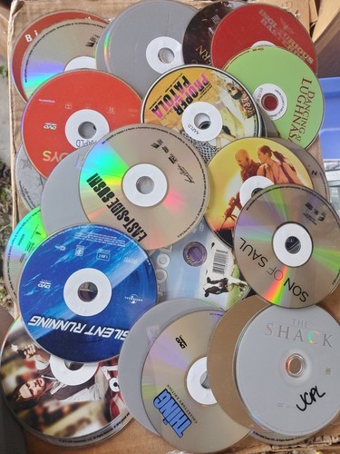 HUGE LOT OF 100+ DVD'S - DISC ONLY -BULK WHOLESALE DVDS FREE SHIPPING ...