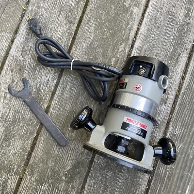 Porter Cable 6902 Heavy Duty Router with 1001 Fixed Base TESTED | eBay