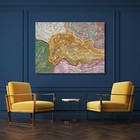 Abstract Painting Primed Linen Framed Original Handmade Oil Mixed Media ...