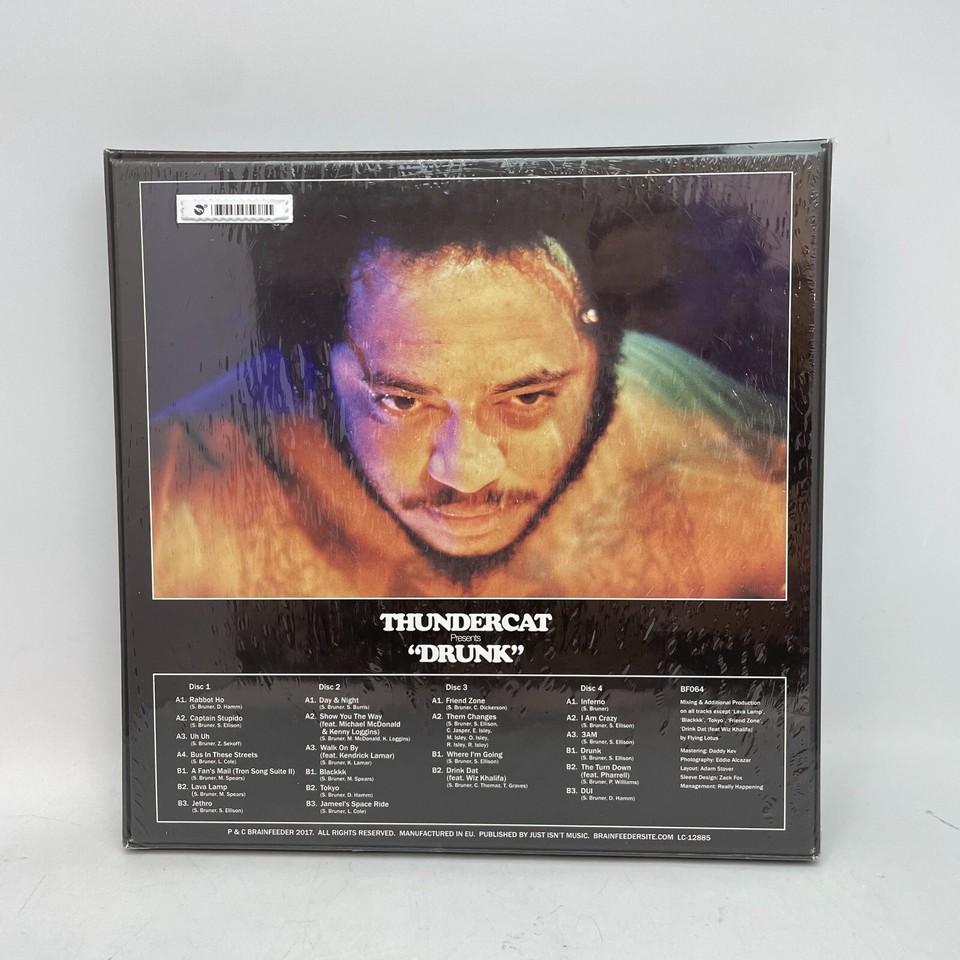Thundercat Drunk 4xLP 10" Vinyl 45RPM Red Reissue Collectors Boxset IN SHRINK | eBay