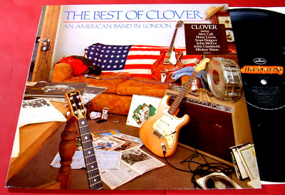 Clover/Huey Lewis "THE BEST OF CLOVER" 1986, U.K. LP. Mercury MERB 98 ...