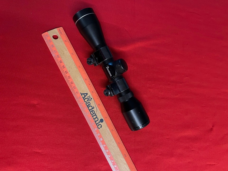 Tasco Bantam rifle scope with rings | eBay