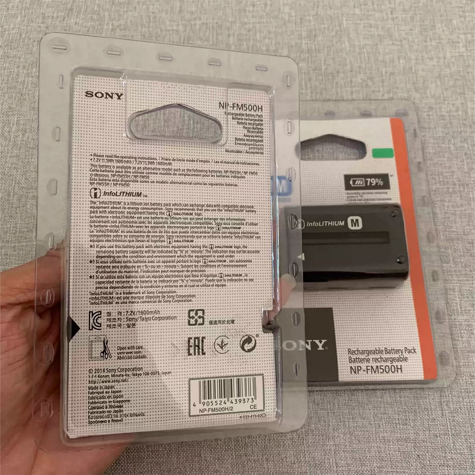 1pcs NP-FM500H For Sony Series M Rechargeable Replacement Battery ...