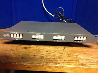 Ocean Matrix High Bandwidth Video/Stereo Audio 4x4 Matrix Switcher OMX ...