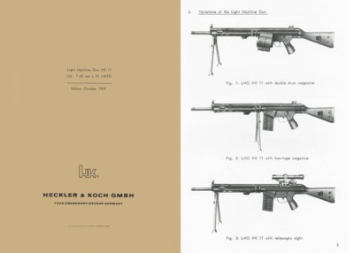 Heckler & Koch 1969 HK11 7.62mm x 51 NATO Light Machine Gun | eBay