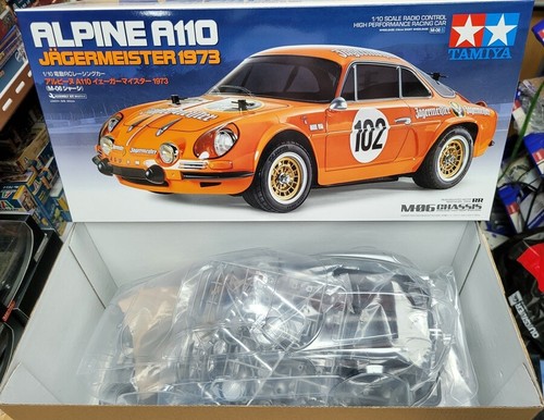 1/10 RC Alpine A110 Jagermeister 1973 (M-06 Chassis) Tamiya 58708-60A ...