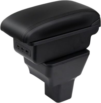 for Nissan Almera Versa Armrest 2020-2024 Car Arm Rest Center Organizer ...