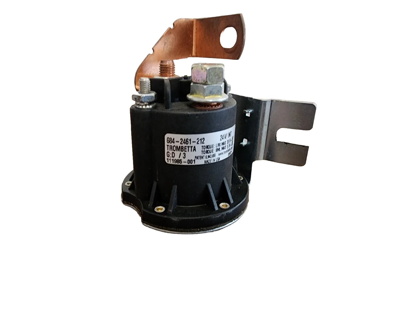 1PCS FOR TROMBETTA Forklift oil pump DC contactor 684-2461-212-09 24V ...